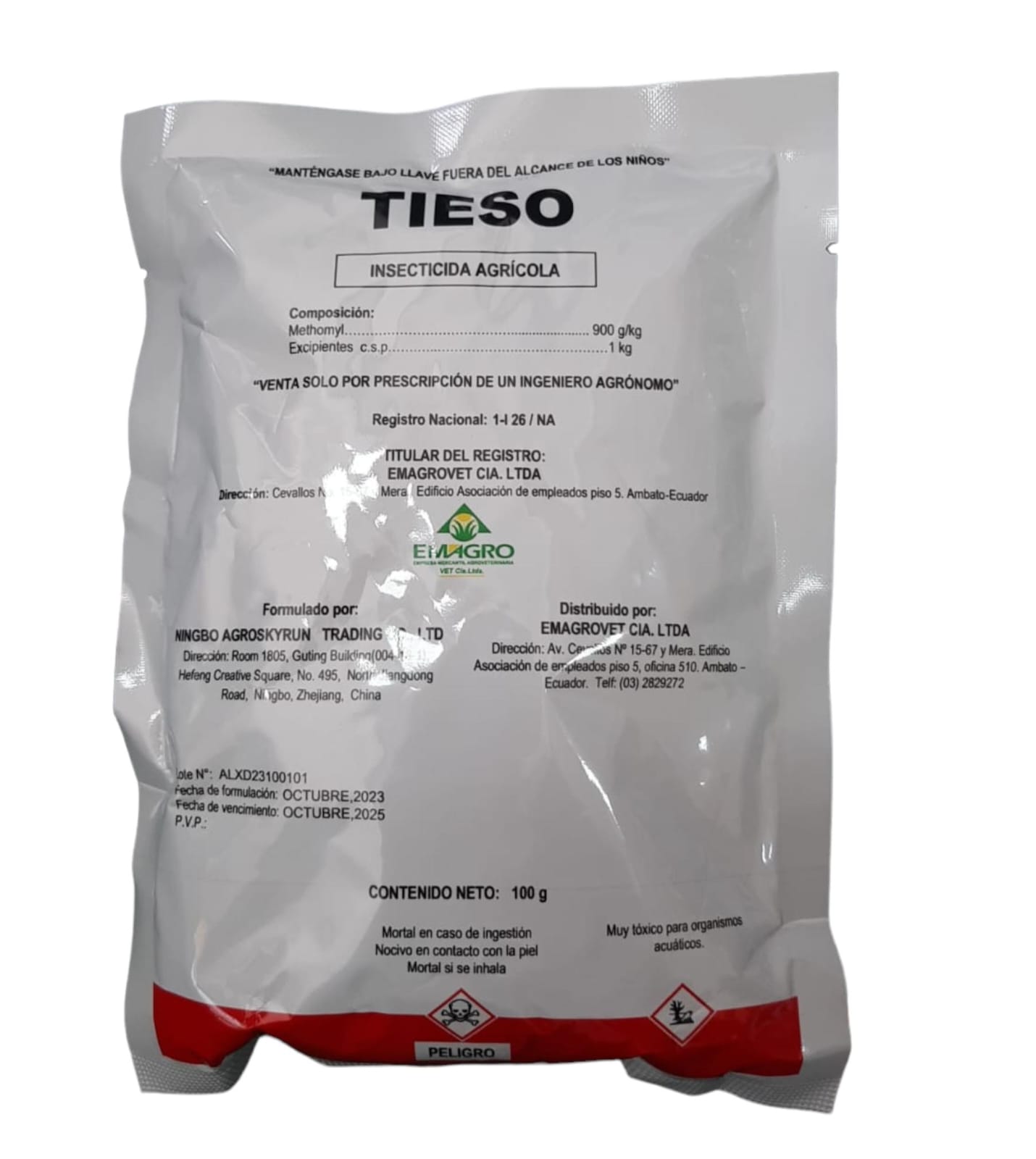 TIESO 100GR - Agrotiendas